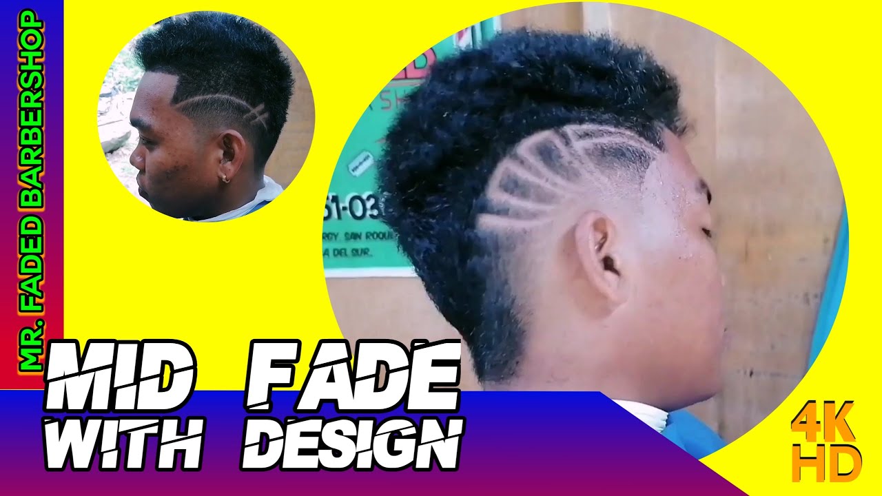 MID FADE HAIRCUT TUTORIAL | MR. FADED BARBERSHOP 1080p HD - YouTube