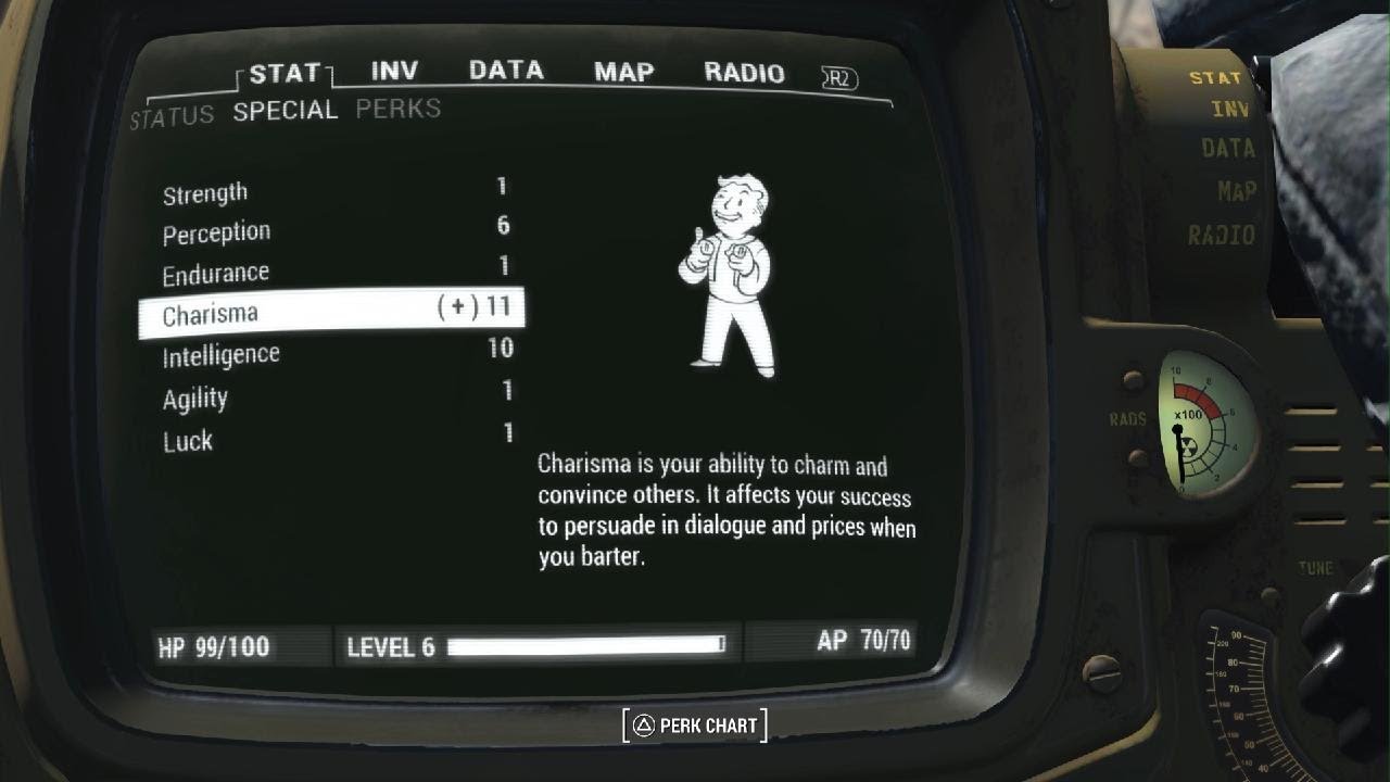 That's why charisma is the best stat in Fallout 4 - YouTube