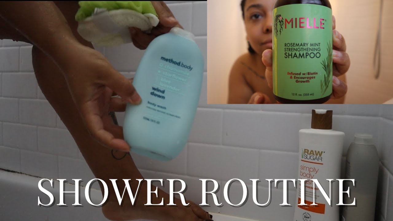 EVERYDAY SHOWER ROUTINE + MINI WASH DAY ROUTINE | LYNA GARCI - YouTube