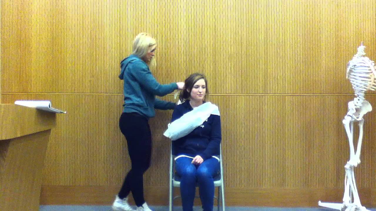 Elevation Arm Sling - YouTube