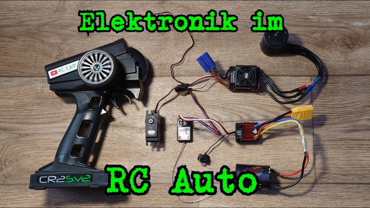 Aufbau & Funktion der Elektronik in einem RC Auto I RC Modellbau ...