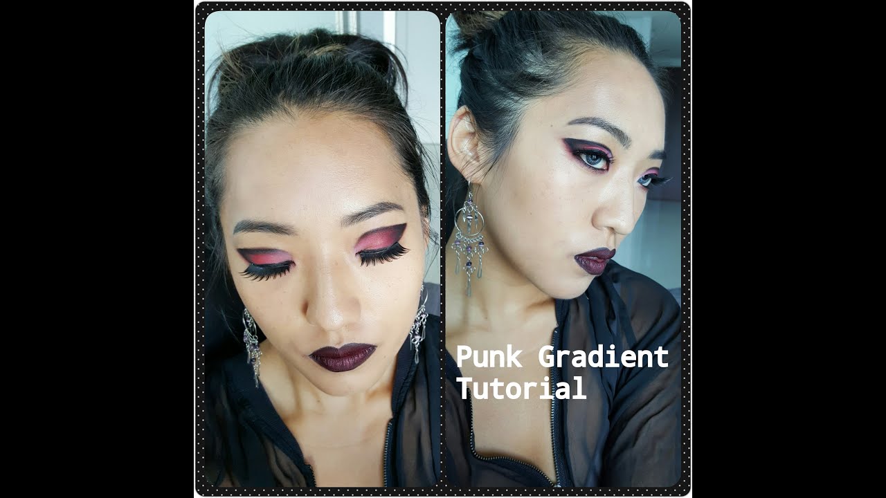 Red+Pink Punk Gradient Tutorial - YouTube