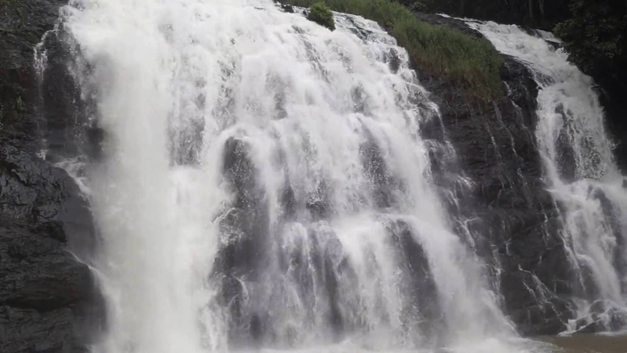ABBEY FALLS, COORG, KARNATAKA (HD) Full Flow of Water || - YouTube