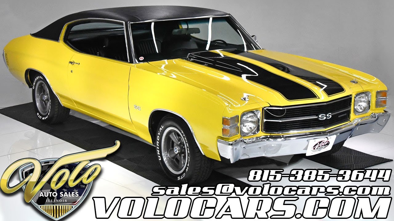 1970 Chevelle Convertible Yellow
