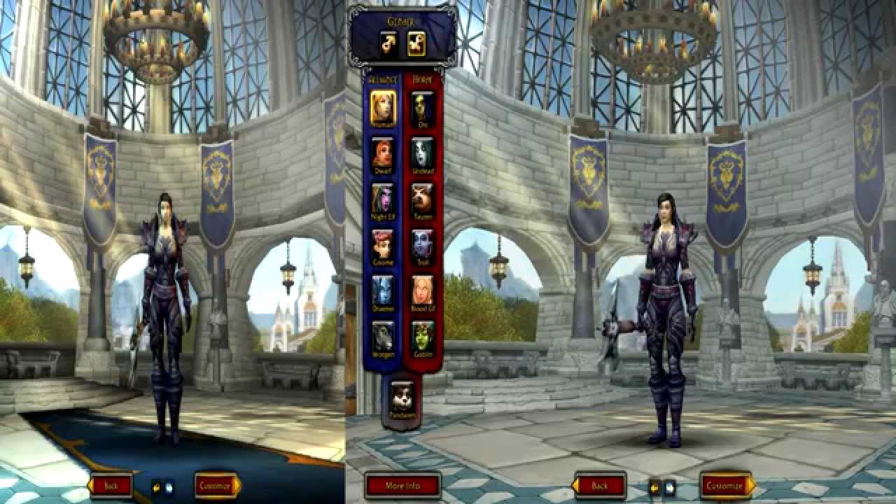 WoW: New character model update - YouTube