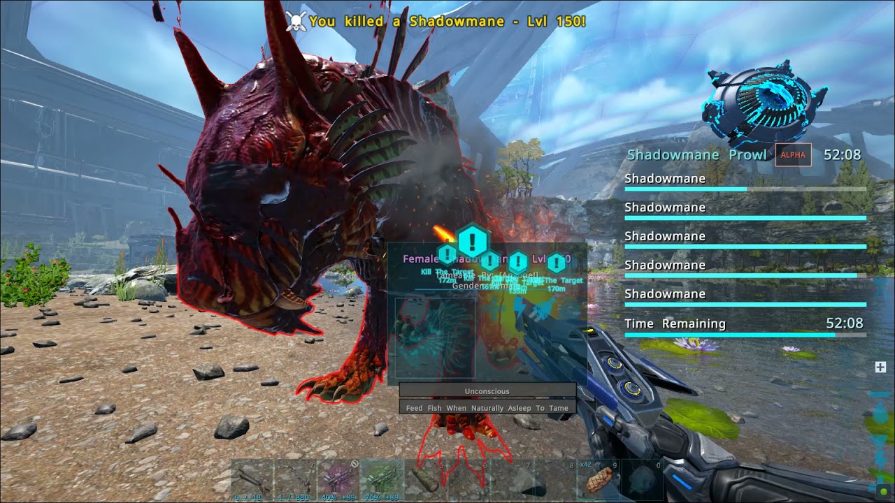 Ark Survival Evolved : Shadowmane Prowl(Alpha) Official - YouTube