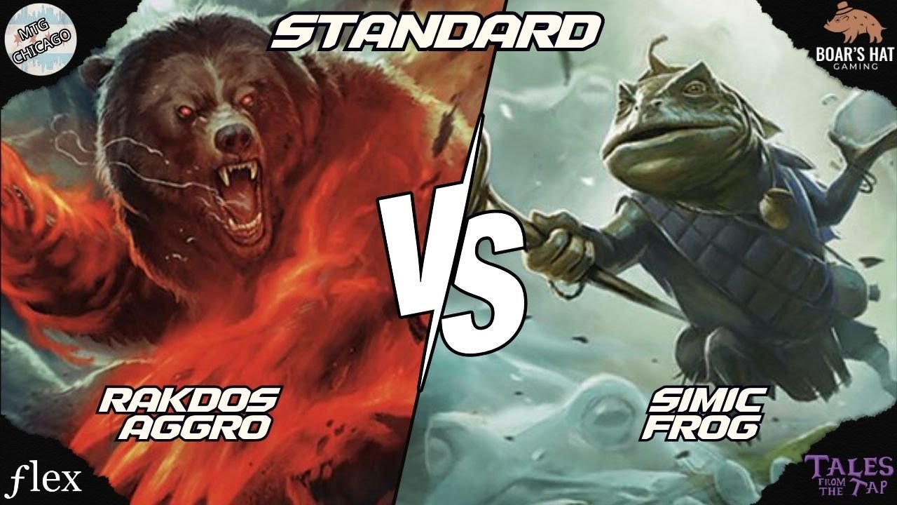 Rakdos Aggro VS Simic Frogs [MTG Standard] - YouTube