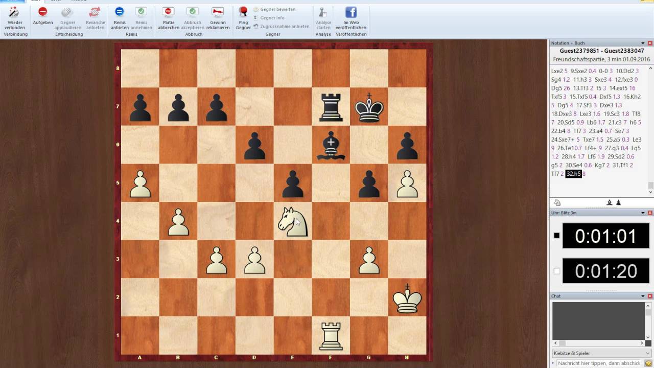 Blitz Schach 3 Minuten + Zero - YouTube