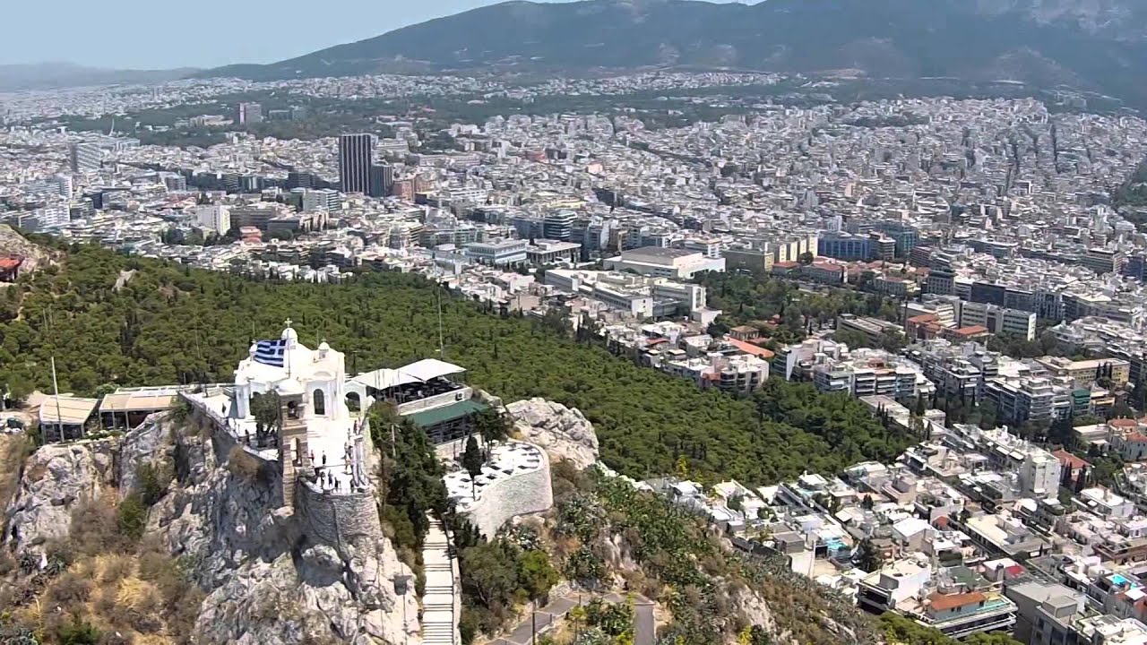 Beautiful places in the world : Greece Mount Lycabettus in Athens ...