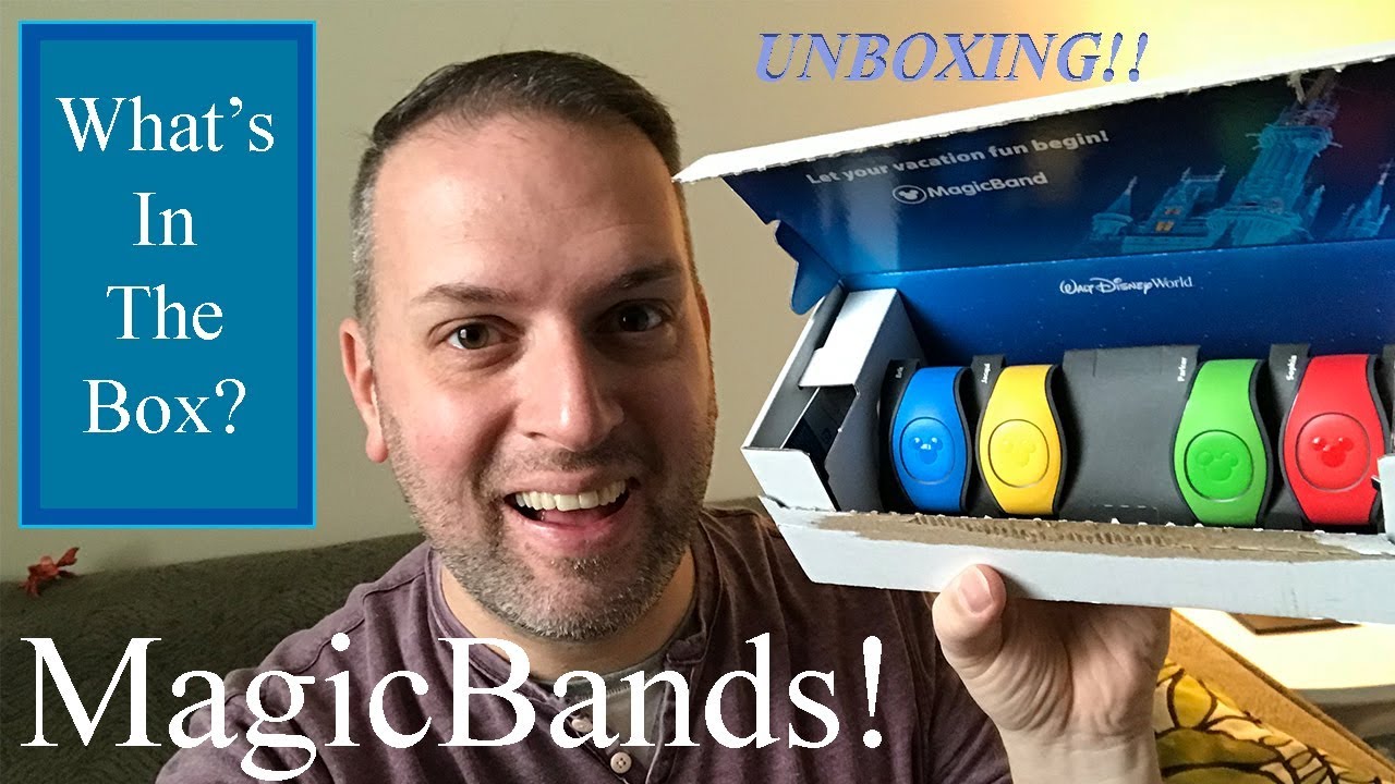 MagicBands!! What's In The Box? Unboxing and How To Use - YouTube