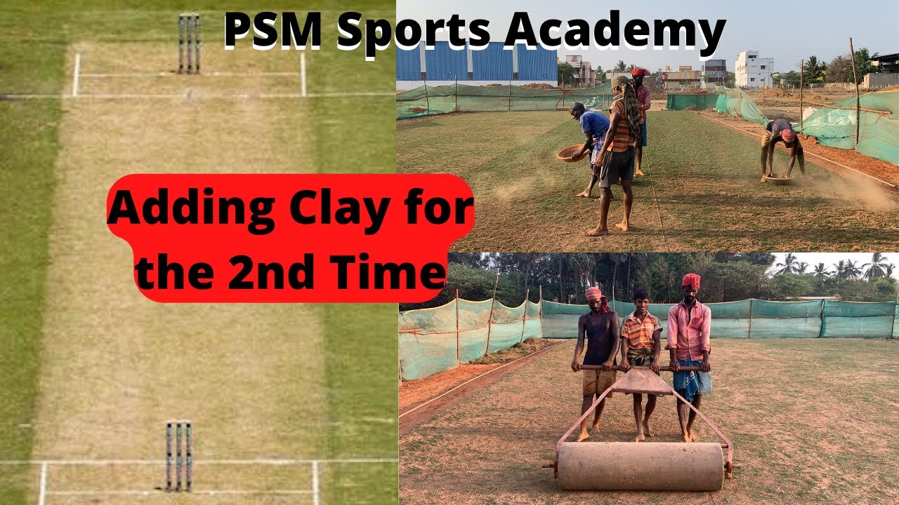 Cricket Turf Wicket Making - Part 14 (Adding Clay for the 2nd time ...