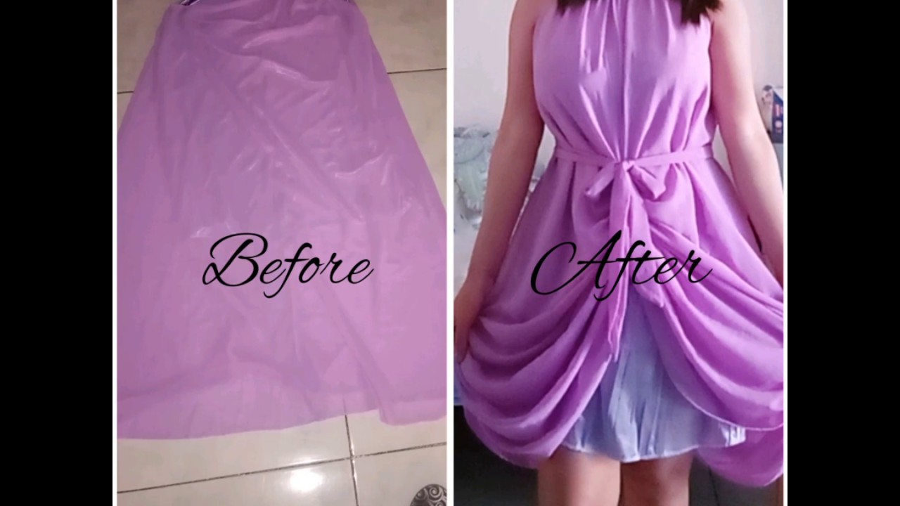 Diy Craft long dress - YouTube