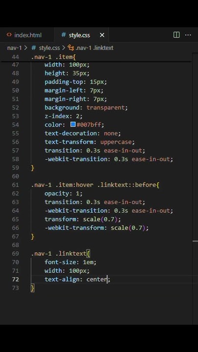 Nav Bar Menu Animation Button using #htmlcss #transition #coding #cssanimation - YouTube