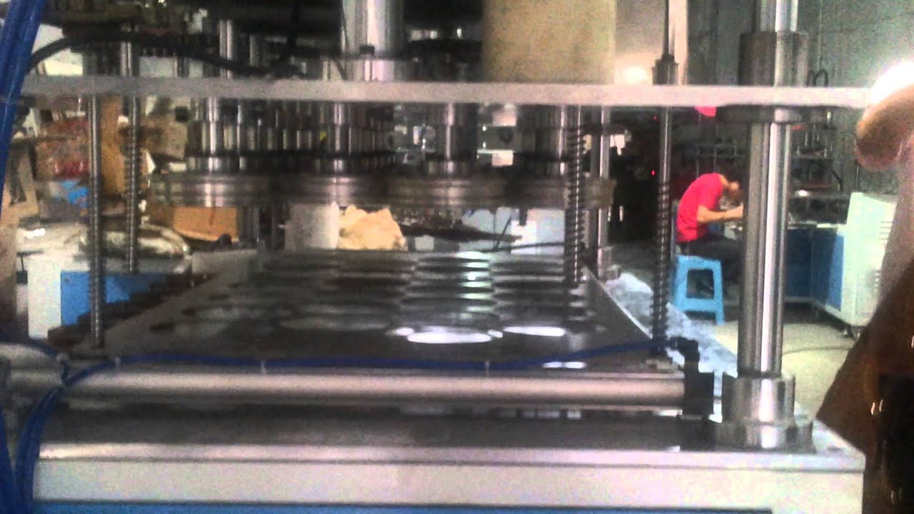 cylinder cover cutting machine (for chocolate cylinder lid) - YouTube