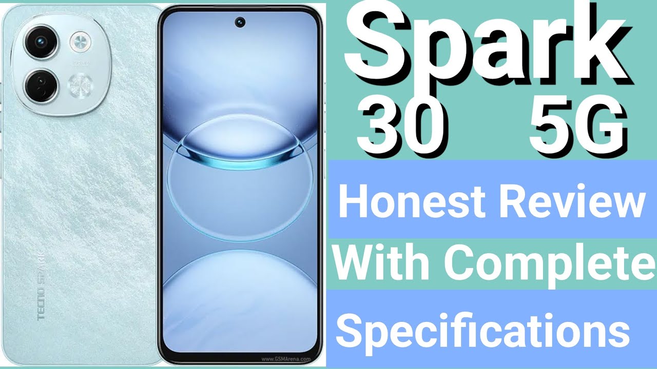 Tecno Spark 30 5G | Honest Review with Complete Specifications 2024 ...