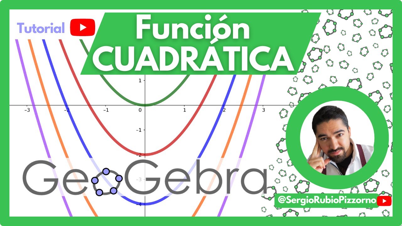 🟢 Cómo graficar una FUNCIÓN CUADRÁTICA en GeoGebra - YouTube