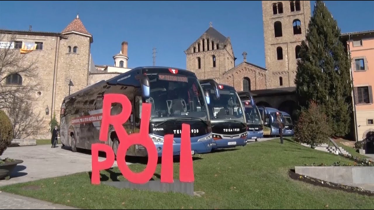 La companyia d'autobusos Teisa compleix 100 anys - YouTube