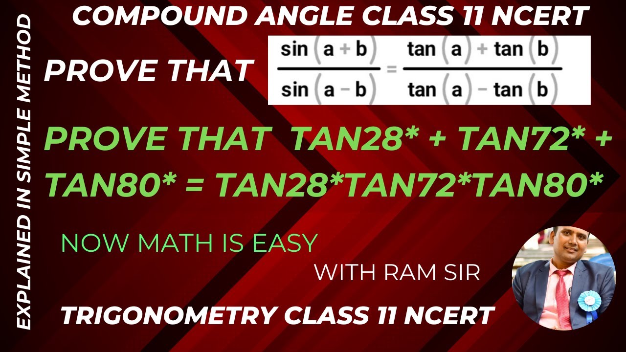 Trigonometry class 11 ncert | compound angle trigonometry #trigonometry ...