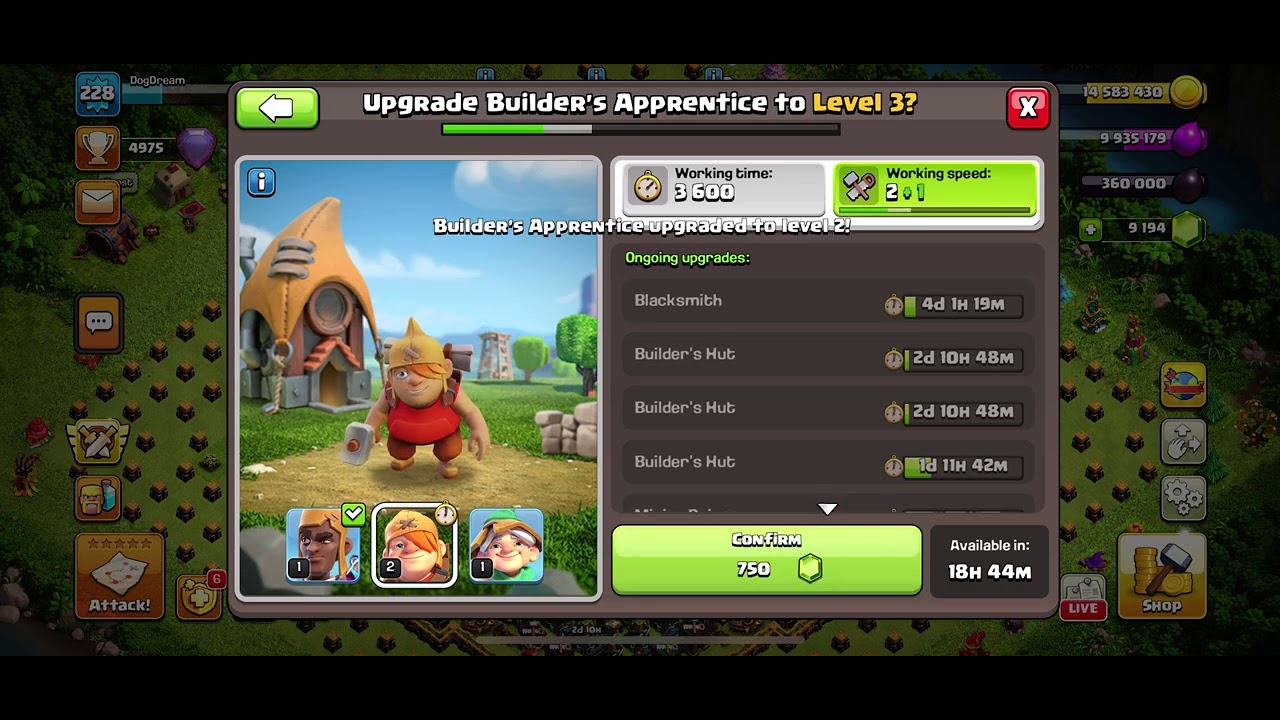 Maxed Builder's Apprentice - YouTube