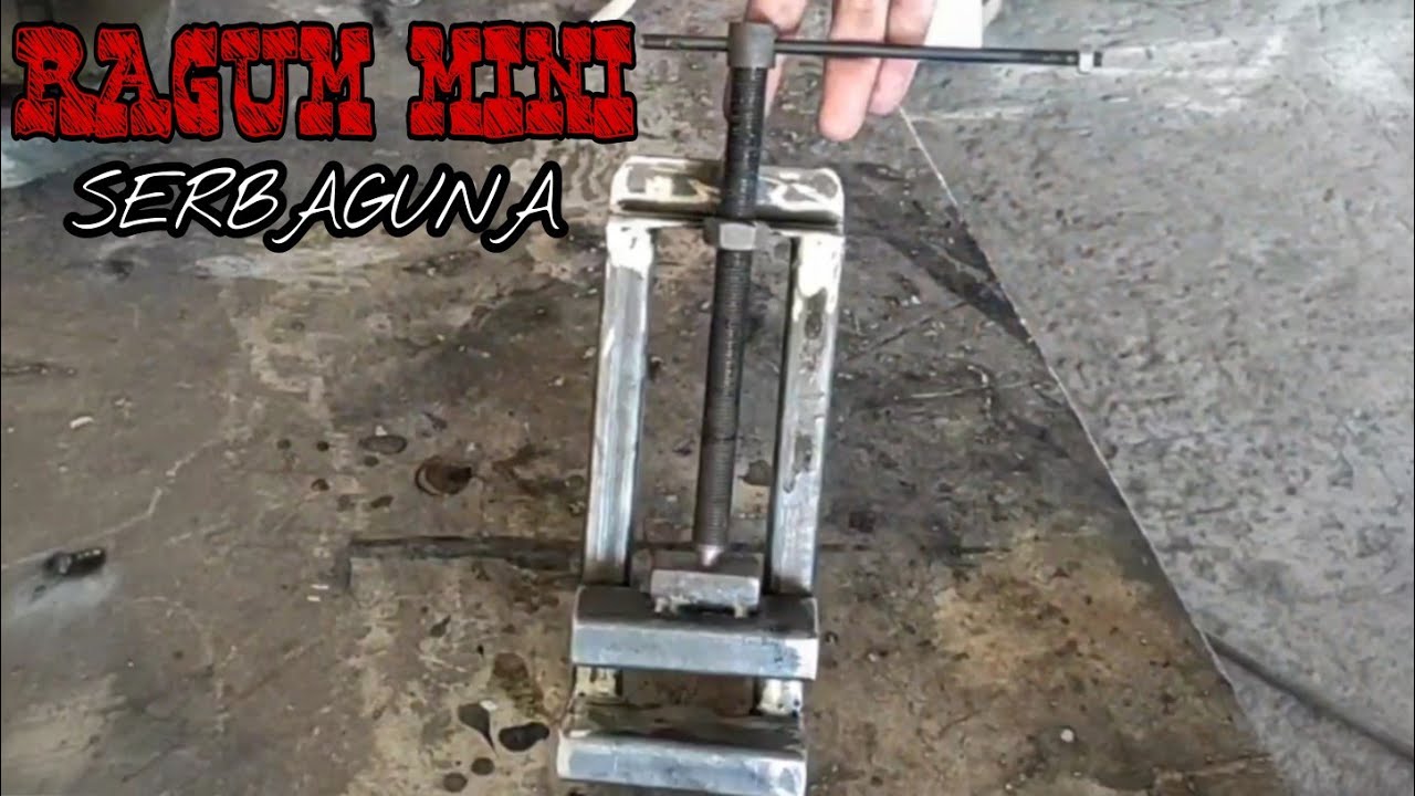 Cara Membuat Ragum Mini || Catokan Tanggem - YouTube