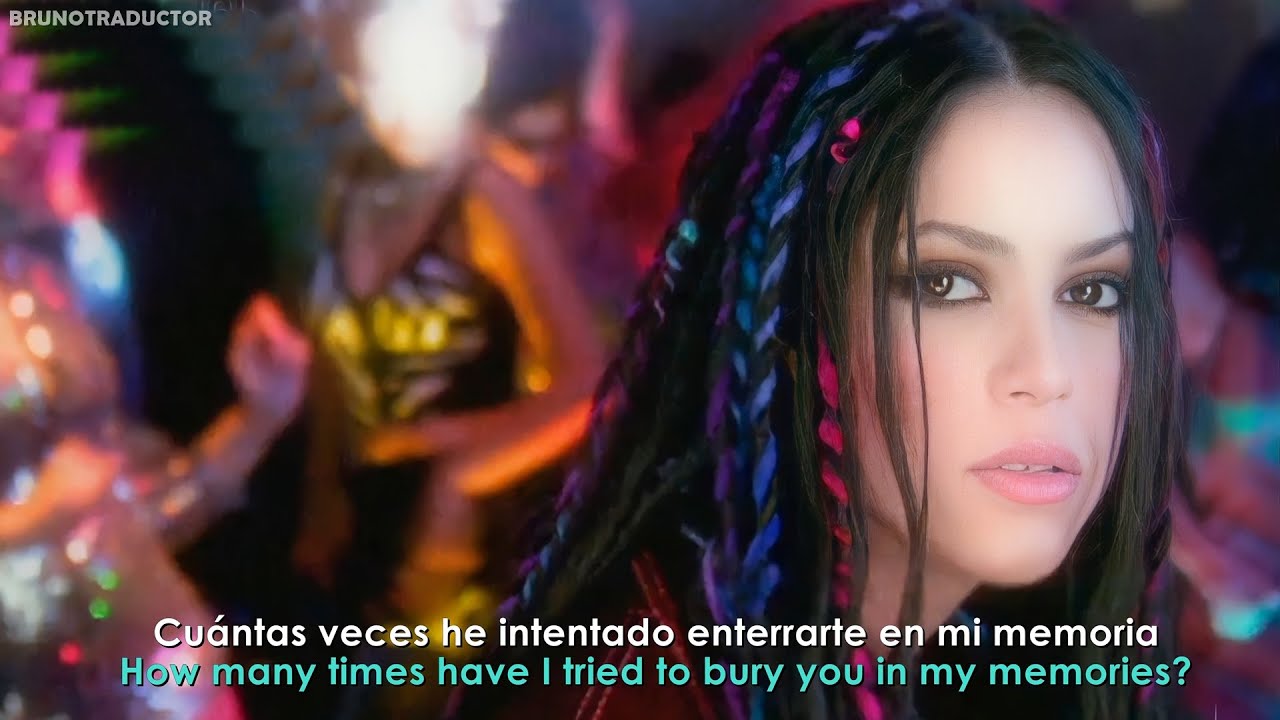 Shakira - Ciega, Sordomuda // Lyrics + Español // Video Official - YouTube