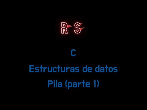 Pila en C (Estructura de datos parte 1) - YouTube
