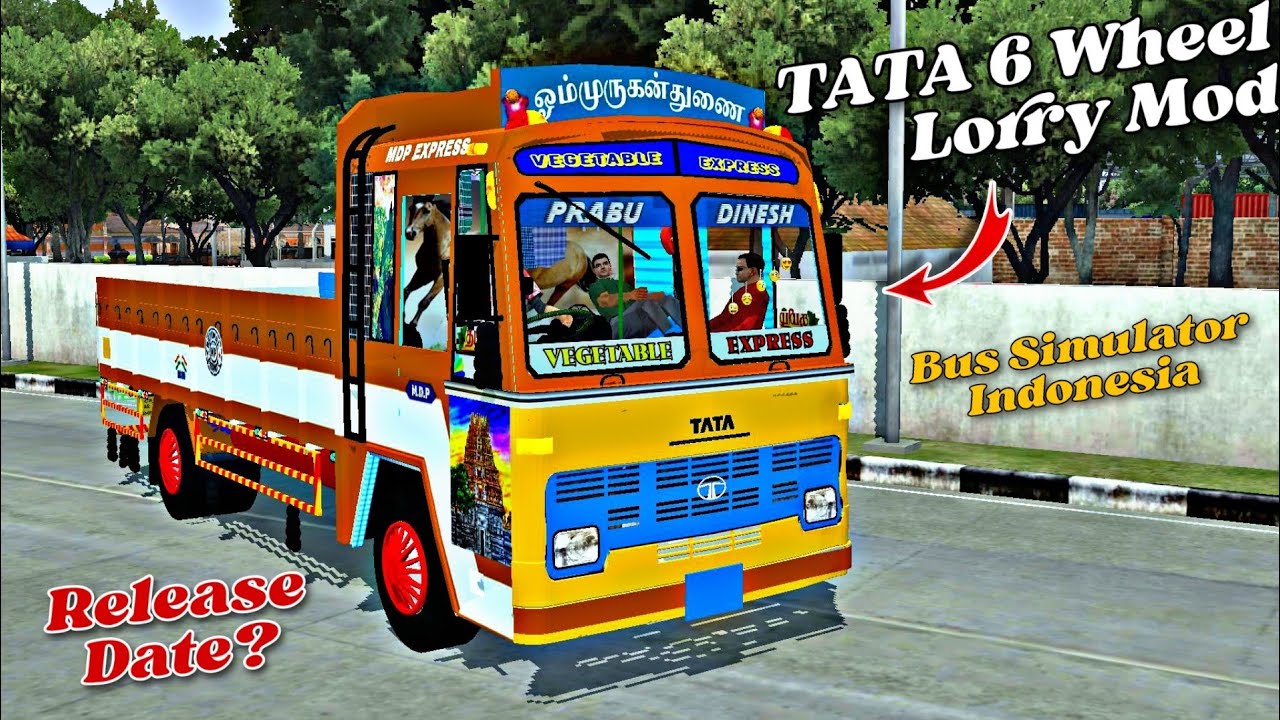 TATA 6 wheel taurus lorry mod for Bus Simulator Indonesia || Upcoming ...