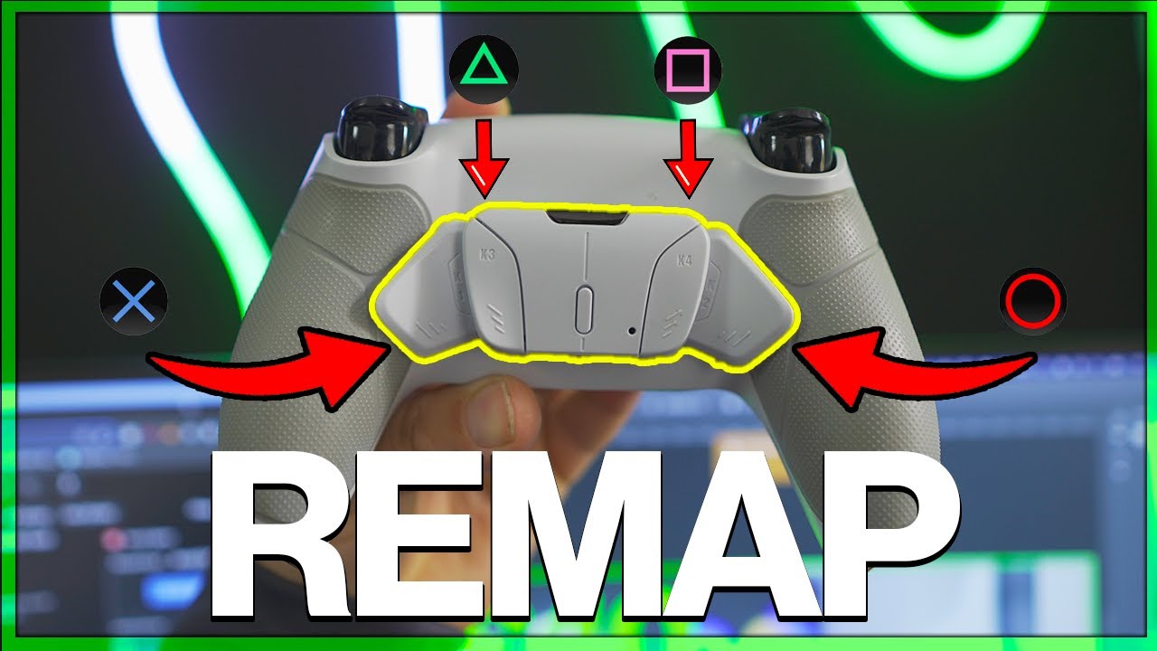 How to Remap PS5 Controller Back Paddles ExtremeRate Kit - YouTube