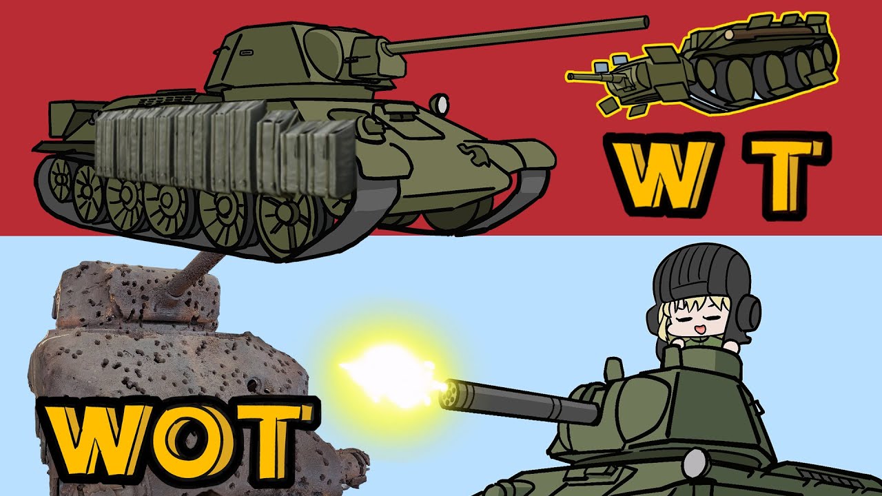 Legendary T-34-57(1943) in WOT VS WT - YouTube