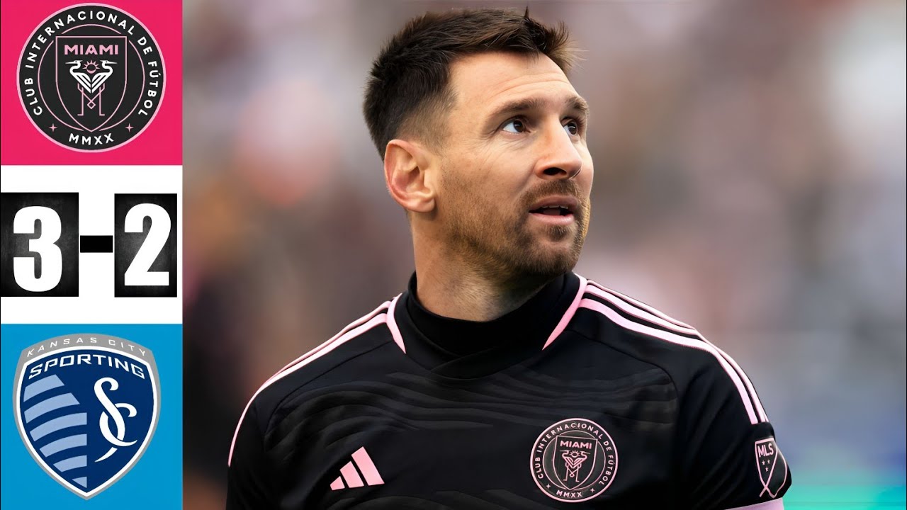 LIONEL MESSI SHOCKS USA WITH MLS MAGIC | Sporting KC vs Inter Miami 2-3 | Highlight & All Goals ...
