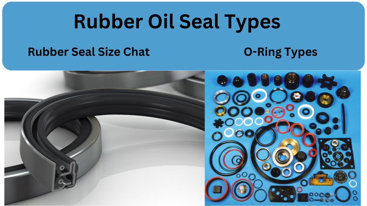 Rubber Oil Types || Rubber Oil Seal Size Chat || O-Ring - YouTube