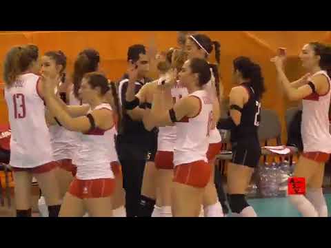 Turkish Women's Volleyball Team Pre Match Moments