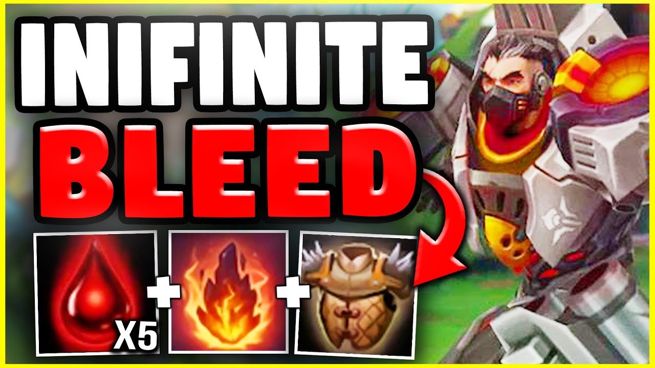 INFINITE BLEED DARIUS! UNLIMITED BLEED DAMAGE WITH THIS DARIUS BUILD ...