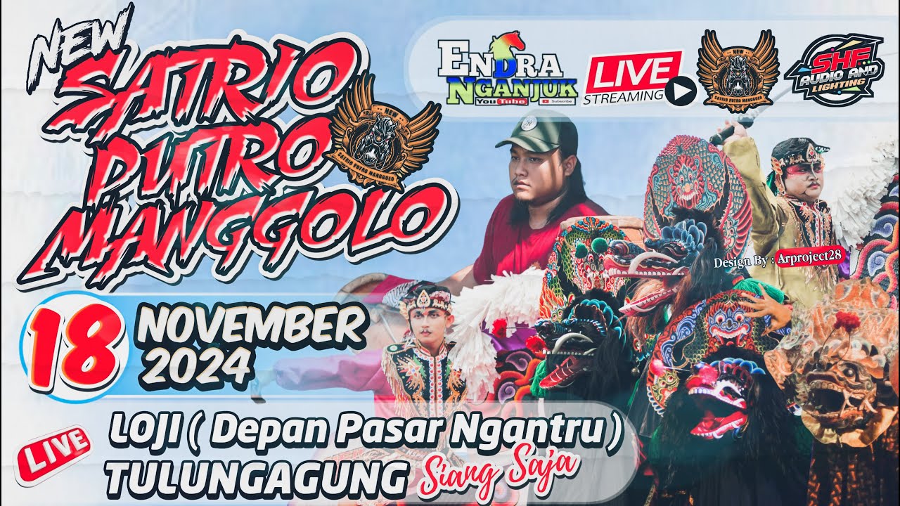 Live JARANAN NEW SATRIO PUTRO MANGGOLO Shf Audio Ngantru Tulungagung ...