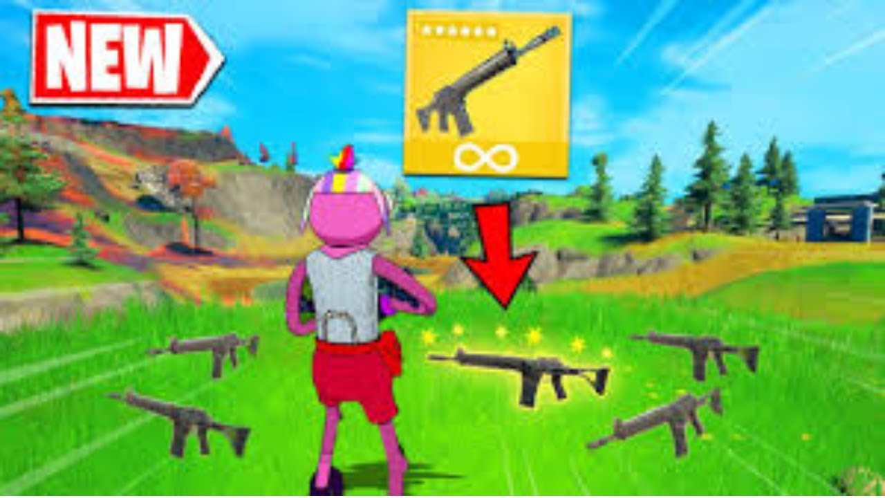 The COMBAT ASSAULT RIFLE ONLY challenge in fortnite!! - YouTube