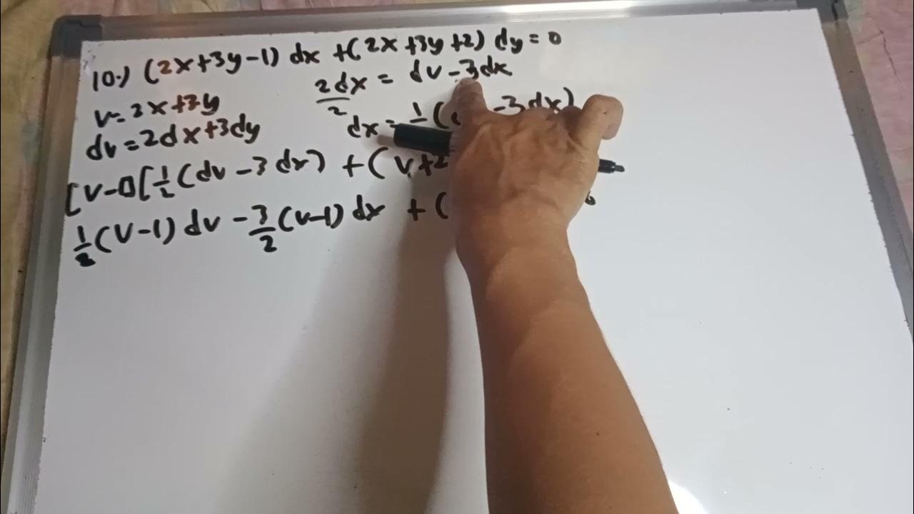 Chapter 5 Differential equation Coefficient linear in the two variables ...