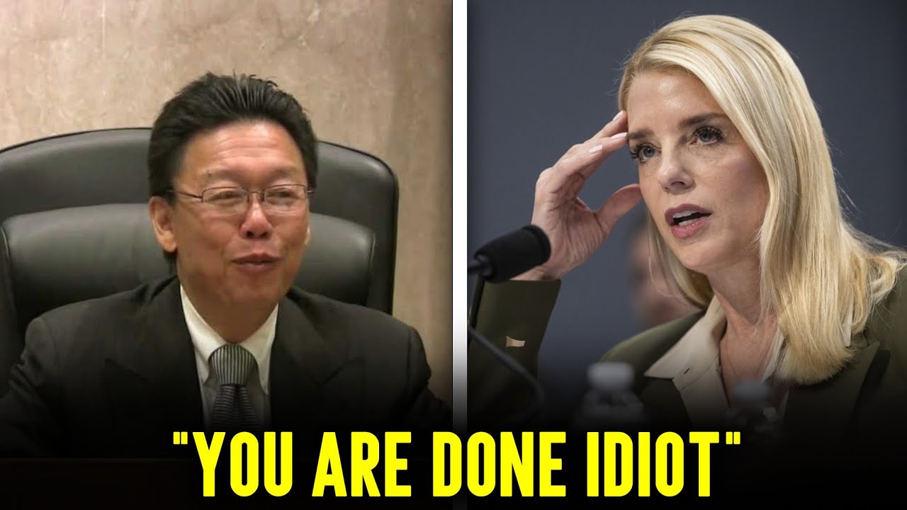 Judge Edward Chen DESTROYS Pam Bondi With One Savage Line Live on Air ...