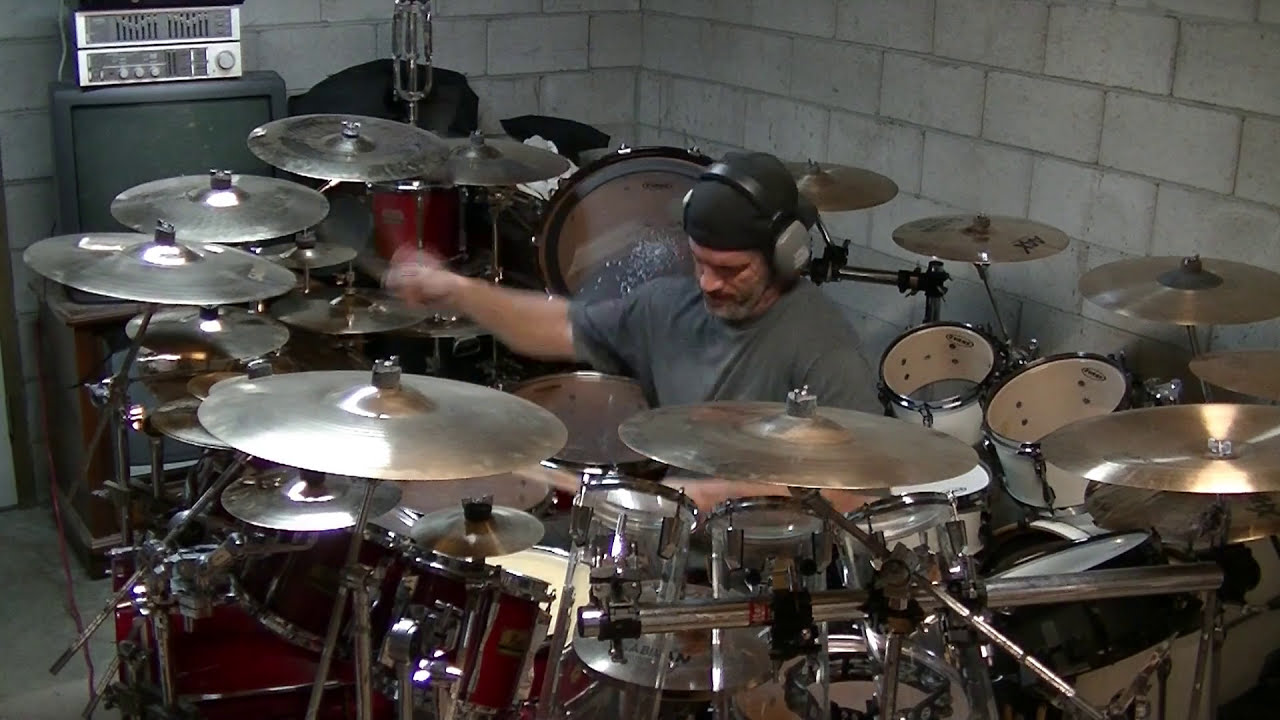 Shadowkiller: Seconds From Salvation Gary Neff Drum Cam - YouTube