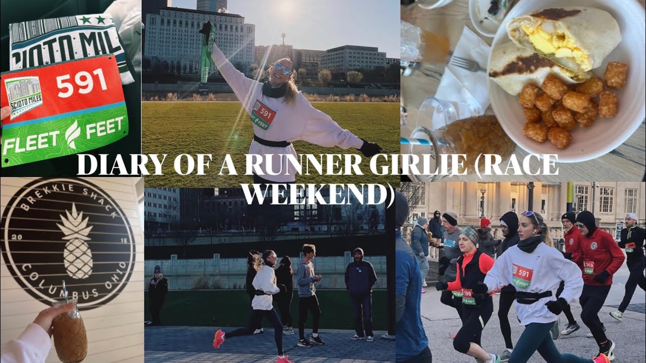 Diary of a Runner Girlie #2 (RACE WEEKEND) - YouTube