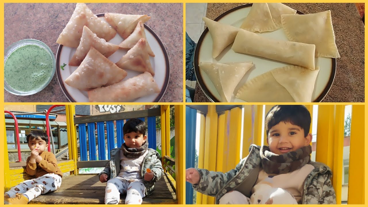 MOMIN NE APNE FRIEND K SATH BOHT ENJOY KIA || CHINESE SAMOSA RECIPE ...