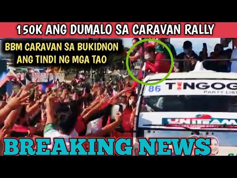 BBM CARAVAN V.S LENI ROBREDO CARAVAN SINO ANG NILANGAW SA MINDANAO ...