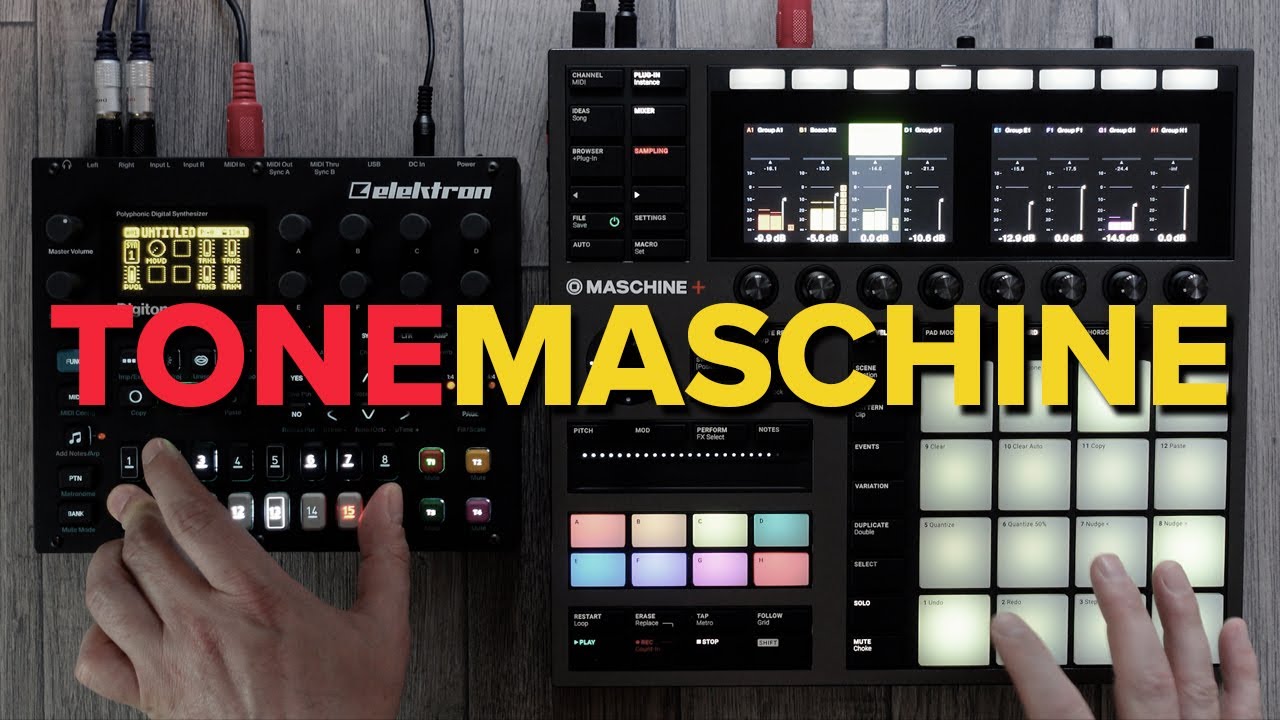 Maschine Plus Performance: Melodic Techno Featuring Elektron Digitone ...