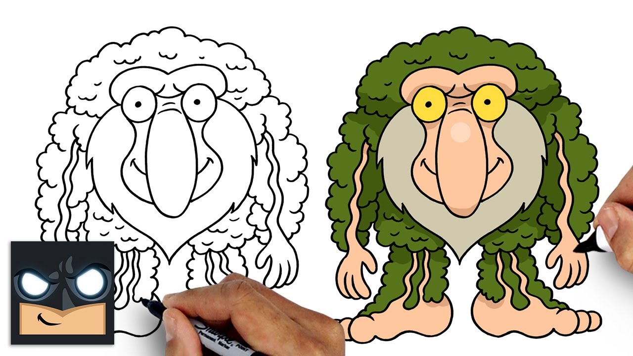 How to Draw Brr Brr Patapim | Italian Brainrot - YouTube