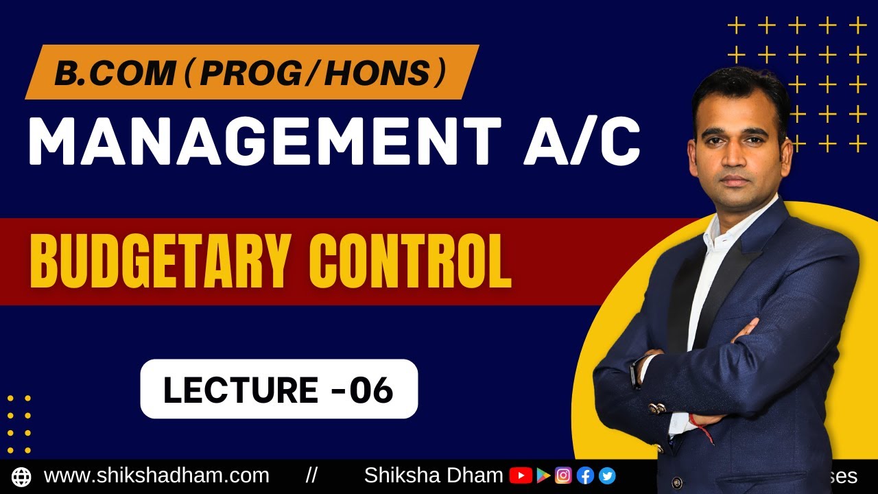 Budgetary control | cash budget | practice question | part 6 ...