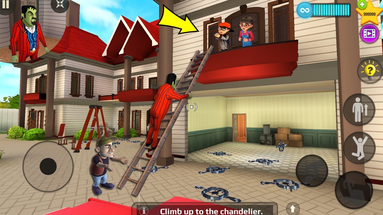 Scary Stranger 3D - New Update New Special Levels Control Mr Grumpy ...