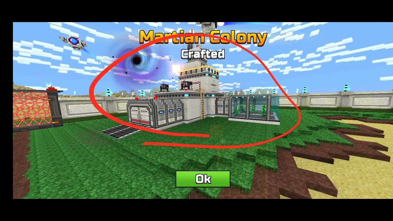 My Martian Colony Is Crafted In My Lobby ! - Pixel Gun 3D - PG3D - YouTube