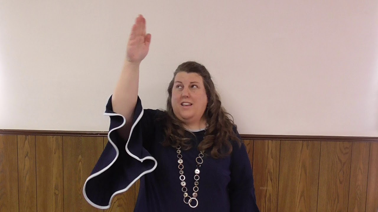 What a Friend We Have In Jesus in ASL - American Sign Language - YouTube