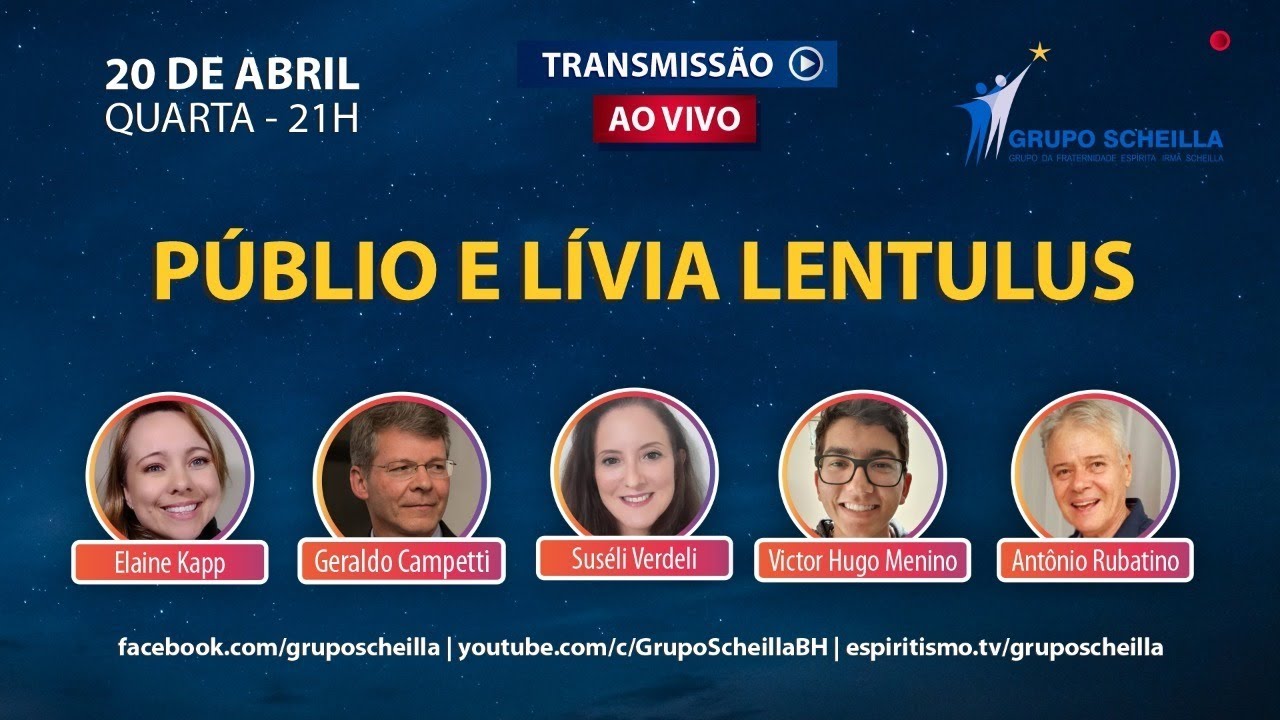 PÚBLIO E LÍVIA LENTULUS - YouTube