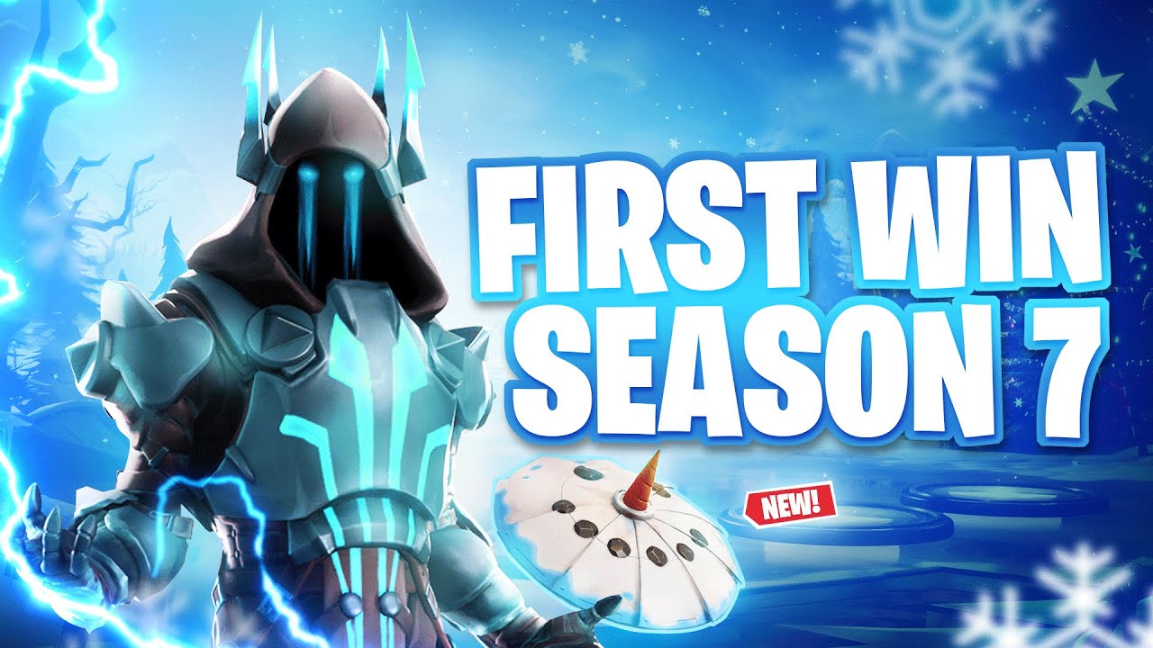 My FIRST Win with the ICE KING Skin?! (Fortnite Season 7) - YouTube