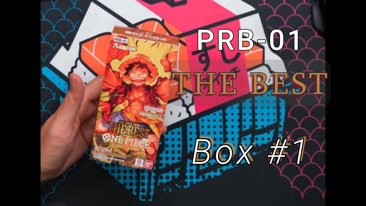 PRB01 est enfin la !! Opening Booster Box #1 4K - YouTube